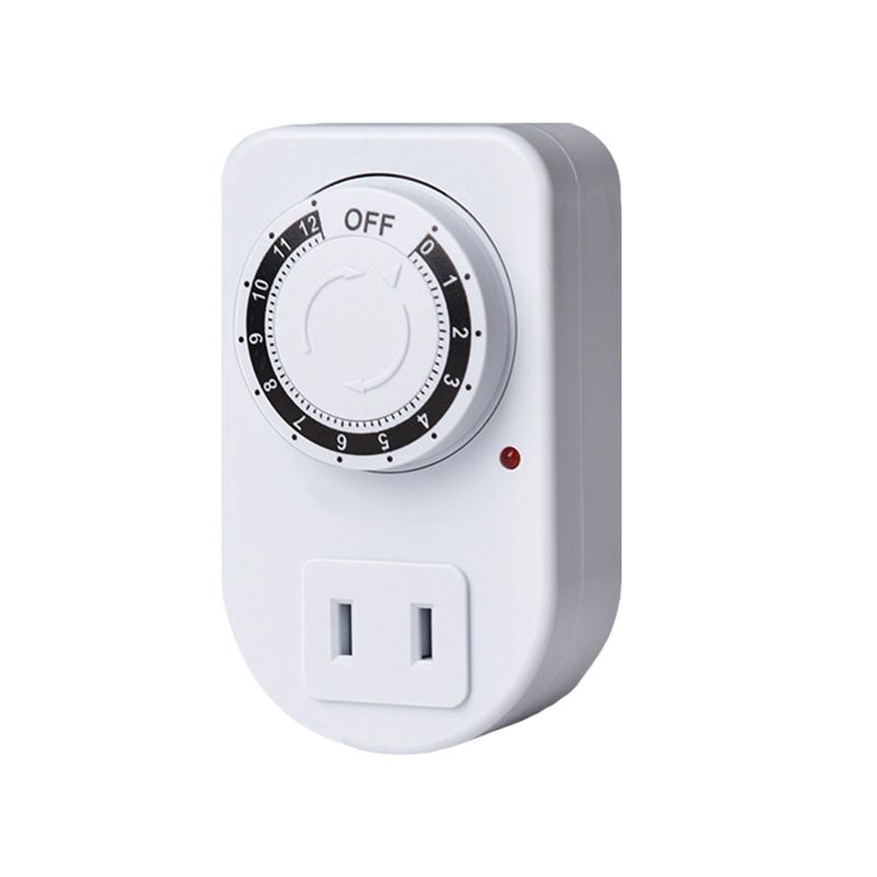 China 12 Hours/24 Hours Mechanical Timer Wall Plug Adapter Socket for ...