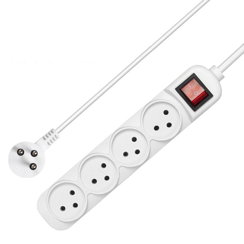 China Israel Israeli Power Strip 4 Outlets Lighted Switch Extension ...